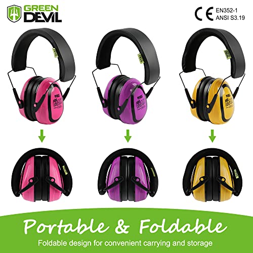 Snapklik.com : 3 Pack Kids Ear Protection Ear Muffs 27dB Noise ...