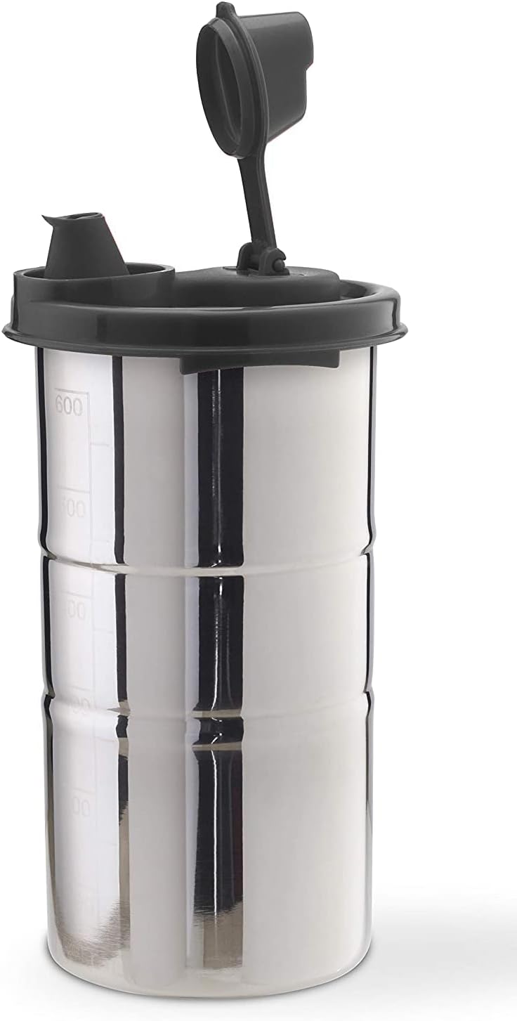 SignoraWare 650 ML Easy Flow Stainless Steel Oil Dispenser Bottle with ...