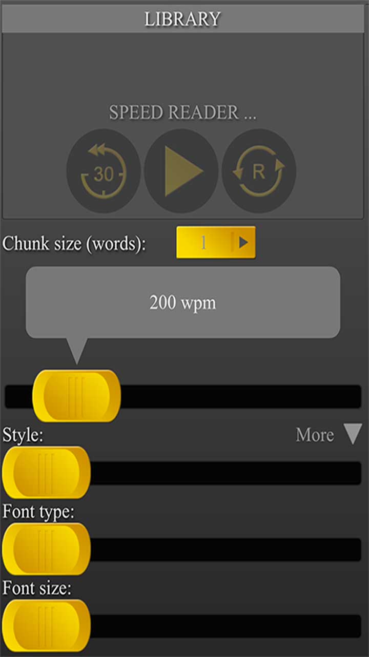 Speed Reader:Amazon.com:Appstore for Android