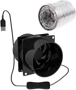 Solder Fume Extractor Fan, Efficient USB Solder Smoke Absorber, with 1 ...