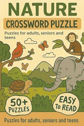 Amazon.co.jp: Nature Crossword Puzzle: The Ultimate Nature and Outdoor ...