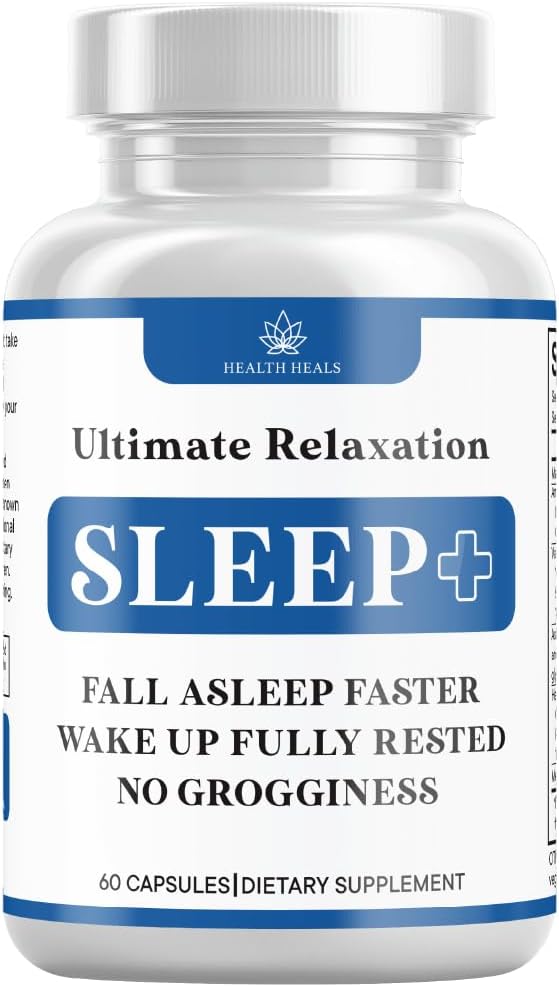 Amazon.com: Health Heals Relaxation Sleep Aid, Natural Non-Habit ...