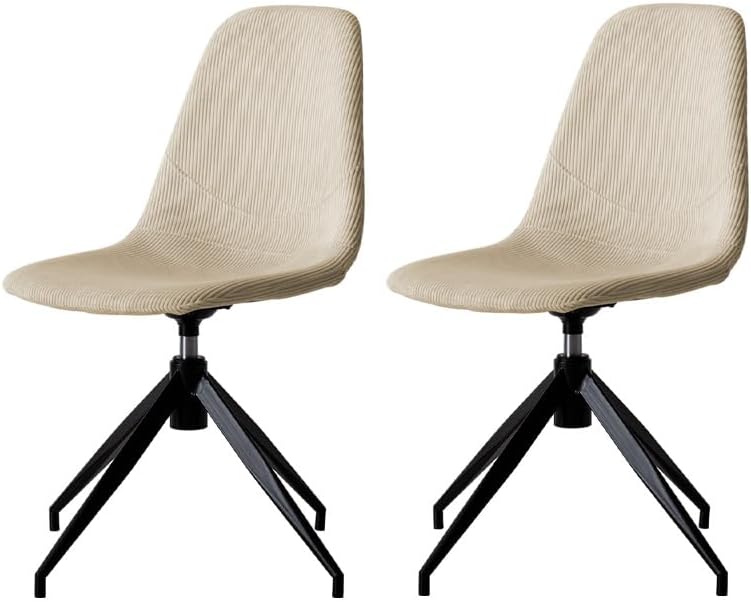 Amazon｜エア・リゾーム ダイニングチェア 2脚 回転 食卓椅子 HOWARD SWIBLE CHAIR(ハワードスウィブルチェア) 2脚 ...