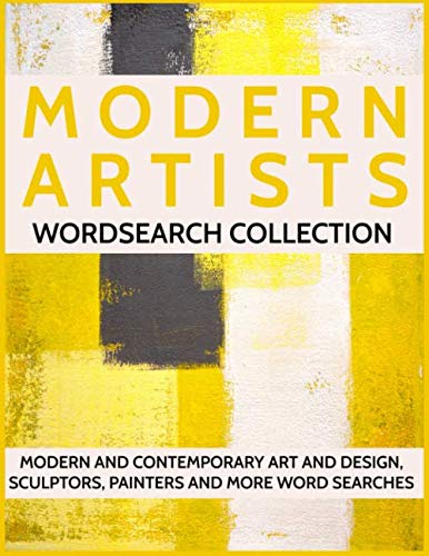 Modern Artists Wordsearch Collection: Modern and Contemporary Art and ...