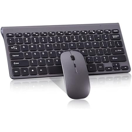 Amazon.com: Wireless Keyboard and Mouse Combo, Compact Quiet Wireless ...