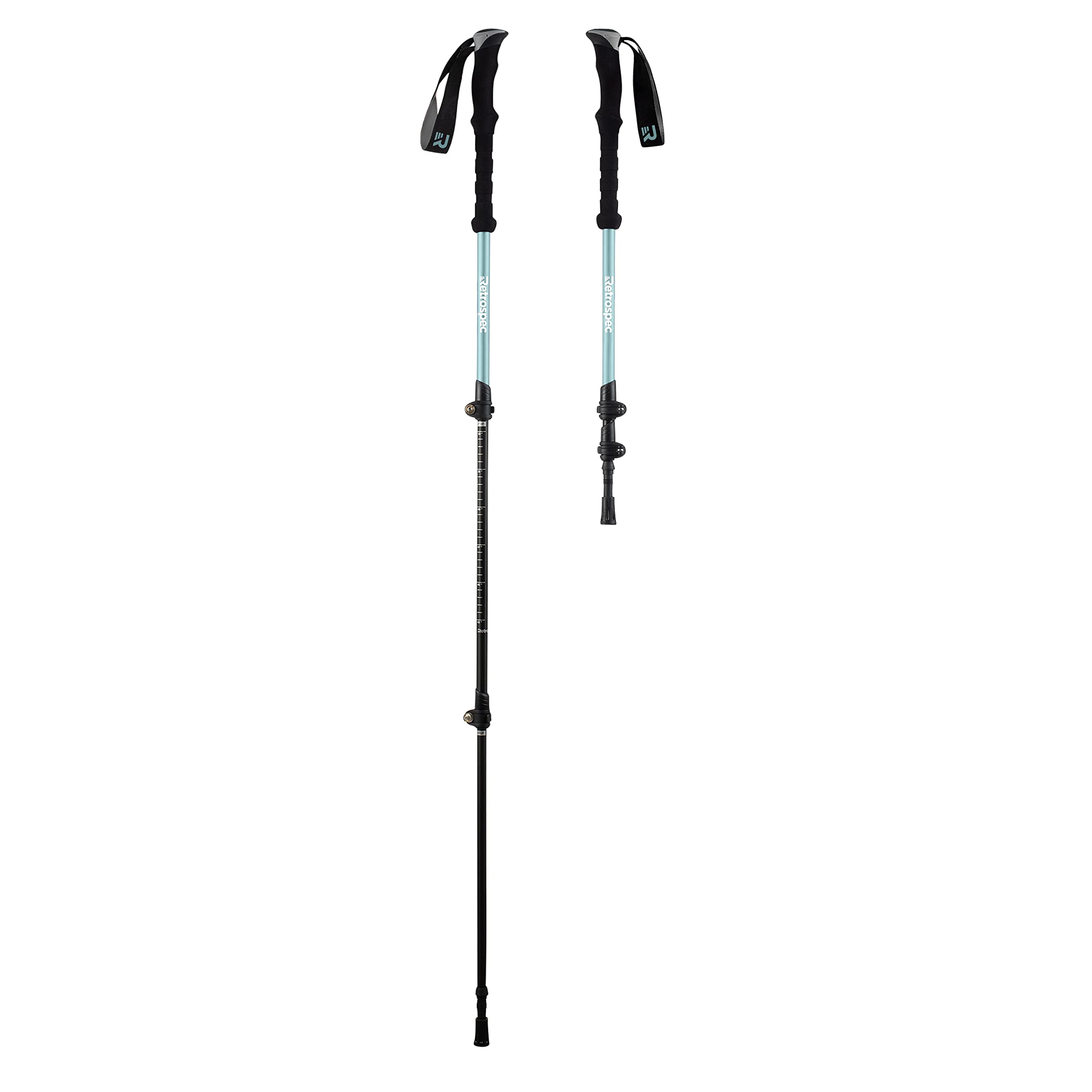 Retrospec Solstice Trekking Poles for Men & Women - Aluminum w/ Foam ...