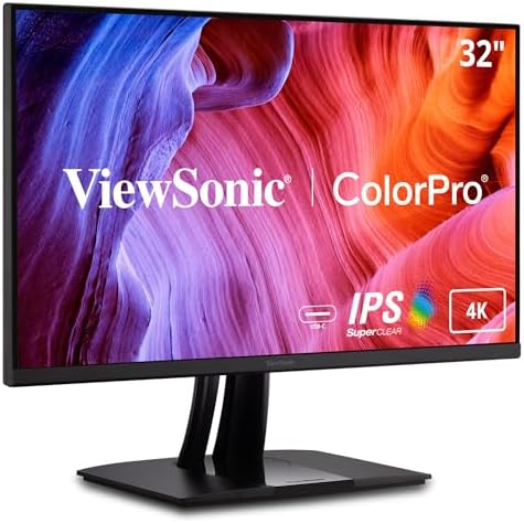 Amazon.com: ViewSonic VP2756-4K 27 Inch 4K UHD IPS Ergonomic Monitor ...