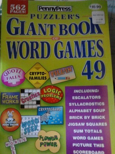 Puzzler's Giant Book of Word Games #49: Penny P)ress: 9781592380411 ...