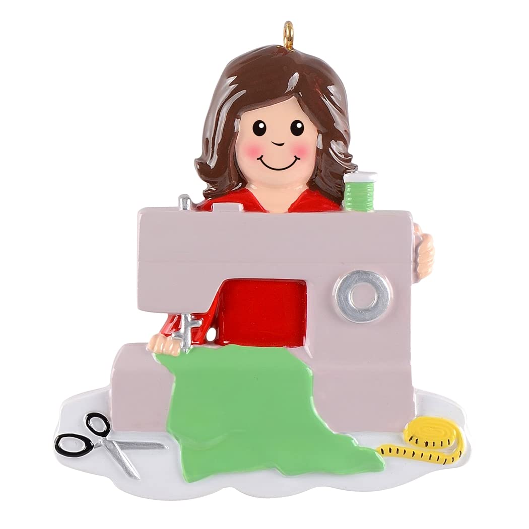 Amazon.com: Personalized Sewing Ornaments, 2024 Sewing Machine ...