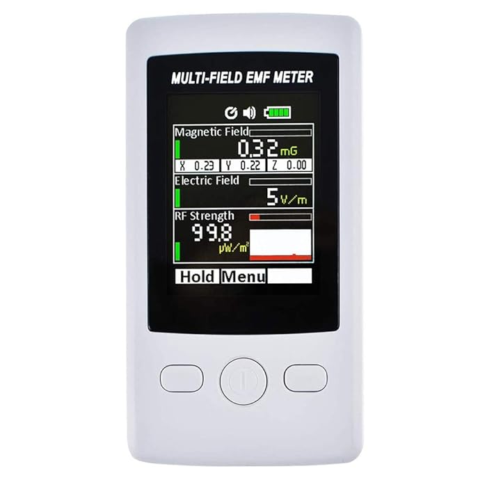 Buy Multi-Field EMF Meter Portable 3-Axis Digital Electromagnetic ...