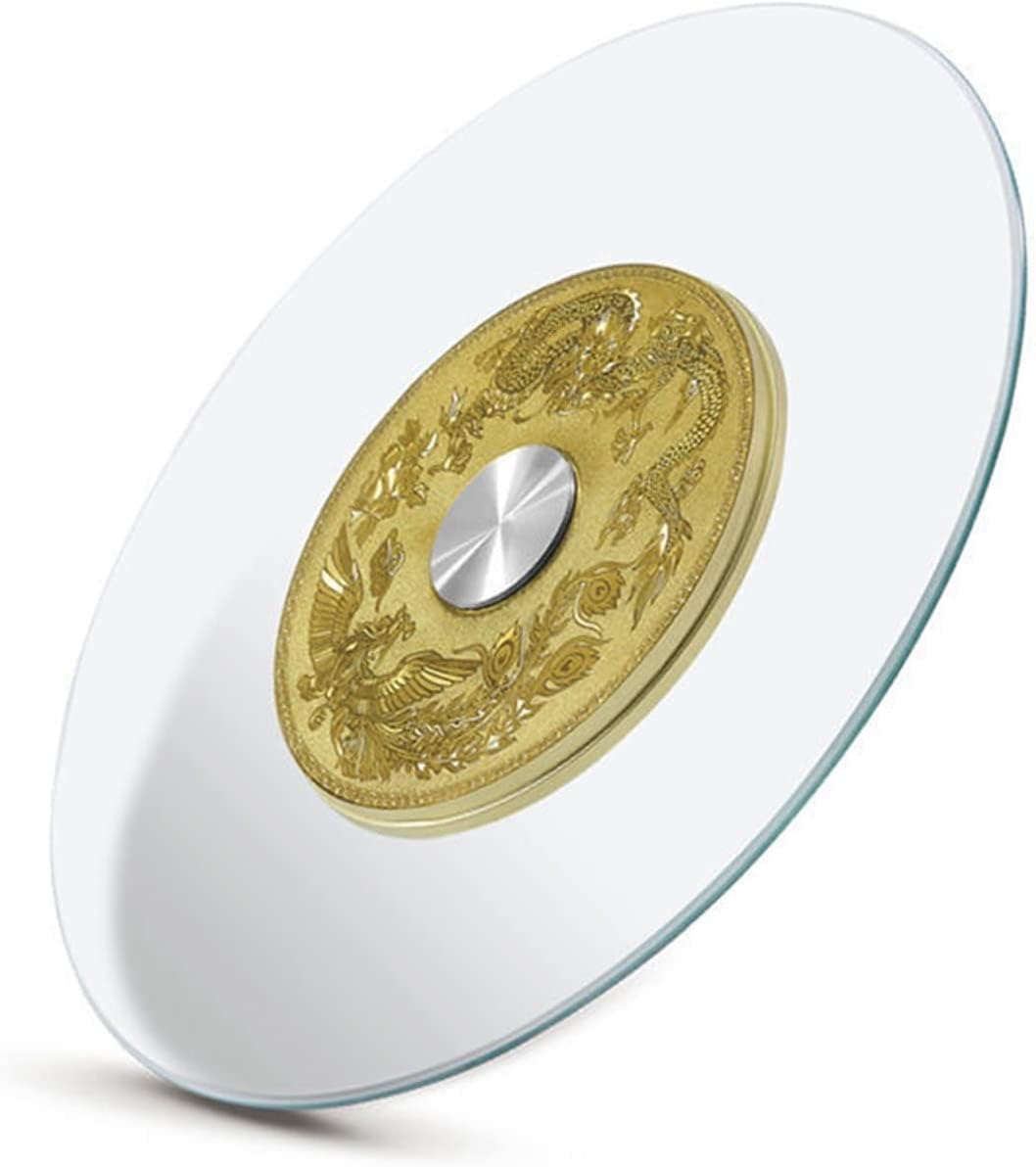 Amazon.com: Lazy Susan Serving Turntable, Round Rotating Tray, Tempered ...