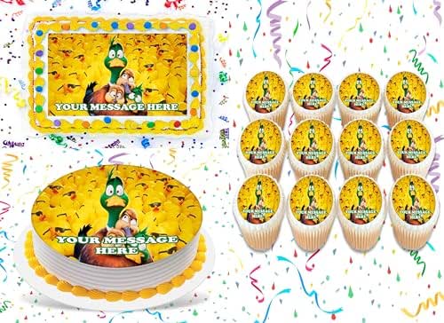 Amazon.com: Migration Cake Topper Edible Image Personalized Cupcakes ...