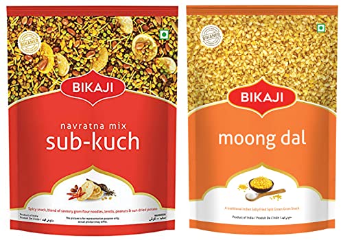 Bikaji Sub-Kuch Navratna Mix 1kg & Moong Dal 1 kg - Price History