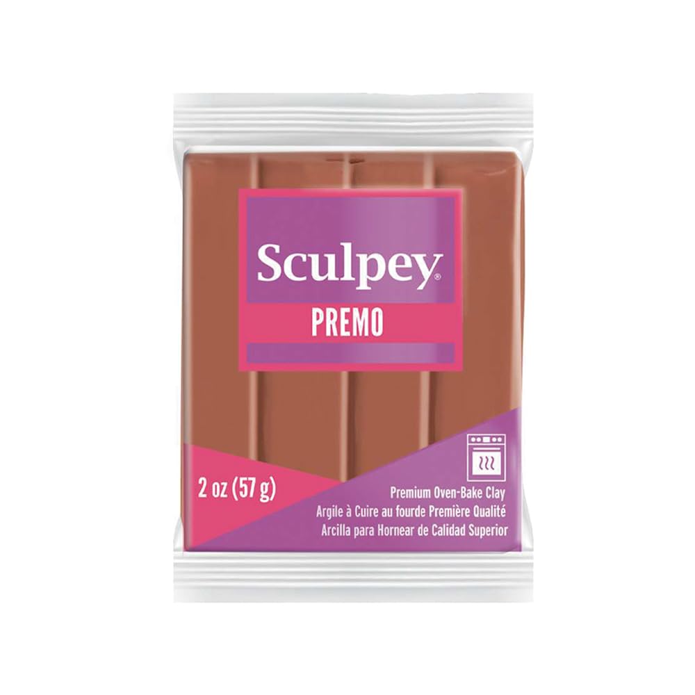 Amazon.com: Sculpey Premo Polymer Clay 2oz-Terra Cotta