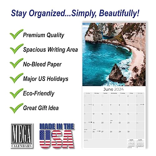 Snapklik.com : 2022 2023 Tropical Beaches Calendar - Islands Monthly ...