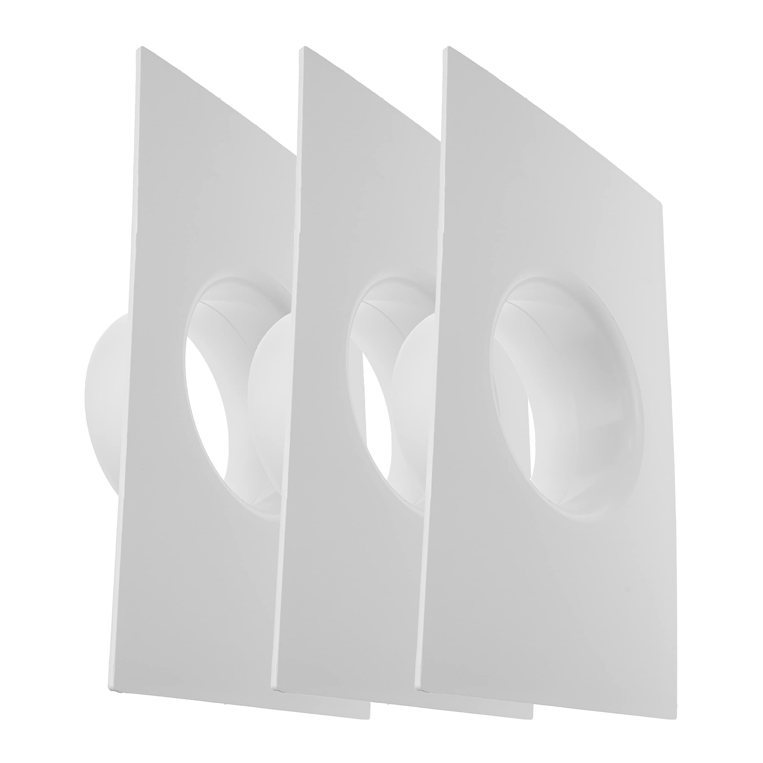 Buy Vent Systems 4'' Inch Pack of 3 Air Vent Duct Connector Flange ...