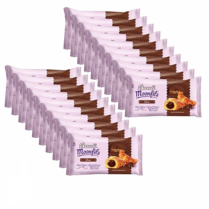 Bauli Moonfils, Choco Cream, 45g (Pack of 20) : Amazon.in: Grocery ...