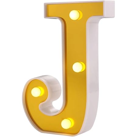 Amazon.com: MUMUXI LED Marquee Letter Lights 26 Alphabet Light Up ...