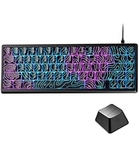 Amazon.com: HITIME x XVX 60% Percent Keyboard with Strap, H61 Wired ...