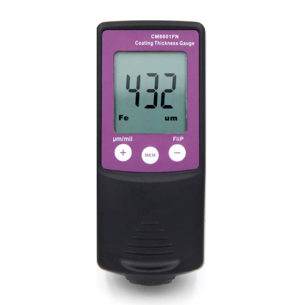 Buy BAIYI FN Fe/Nfe Digital Paint Coating Thickness Gauge 2 in 1 Car ...
