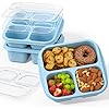 Amazon.com: Enstphjoy Snack Boxes (3 Pack) - Stackable Bento Boxes with ...