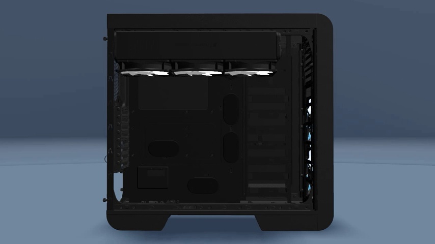 Watch Thermaltake Core V51 Window SPCC E-ATX Mid Tower Computer Chassis ...