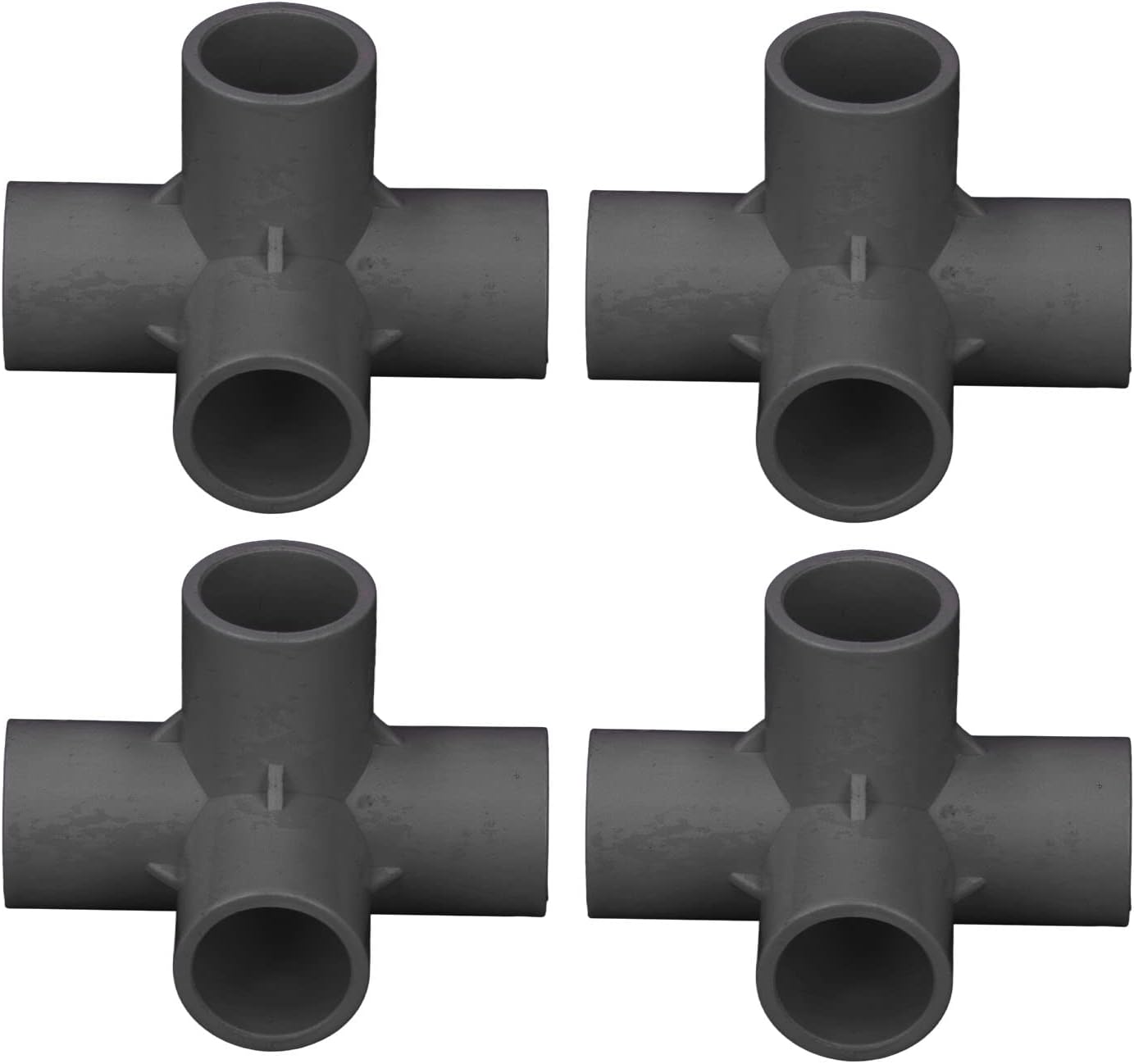 PVC Material: The Material for 10PCS Pipe Fitting Connectors PVC 0.8in ...