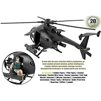 Amazon.com: Click N’ Play Military Attack Combat Helicopter 20 Piece ...
