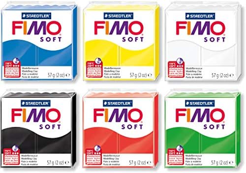 Fimo Soft Starter Pack 12 X 56 g Multicolour Blocks by Steadtler ...