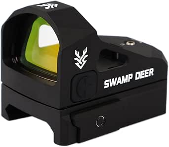Amazon.co.jp: SWAMP DEER OPTICS HD1x24 Mini ドットサイト ダットサイト 1500gまでの耐衝撃性能 ...