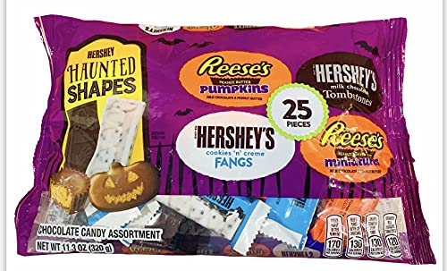 Buy Hersheys Haunted Shapes Chocolates (1) Bag Net Wt 11.3 oz (320g ...