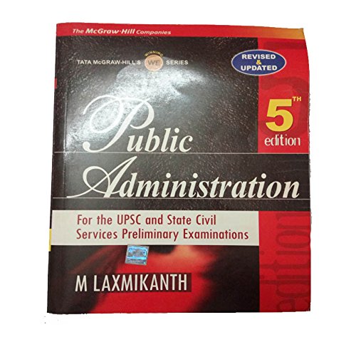 Public Administration 5th Edition by M Laxmikanth [Paperback] : Amazon ...