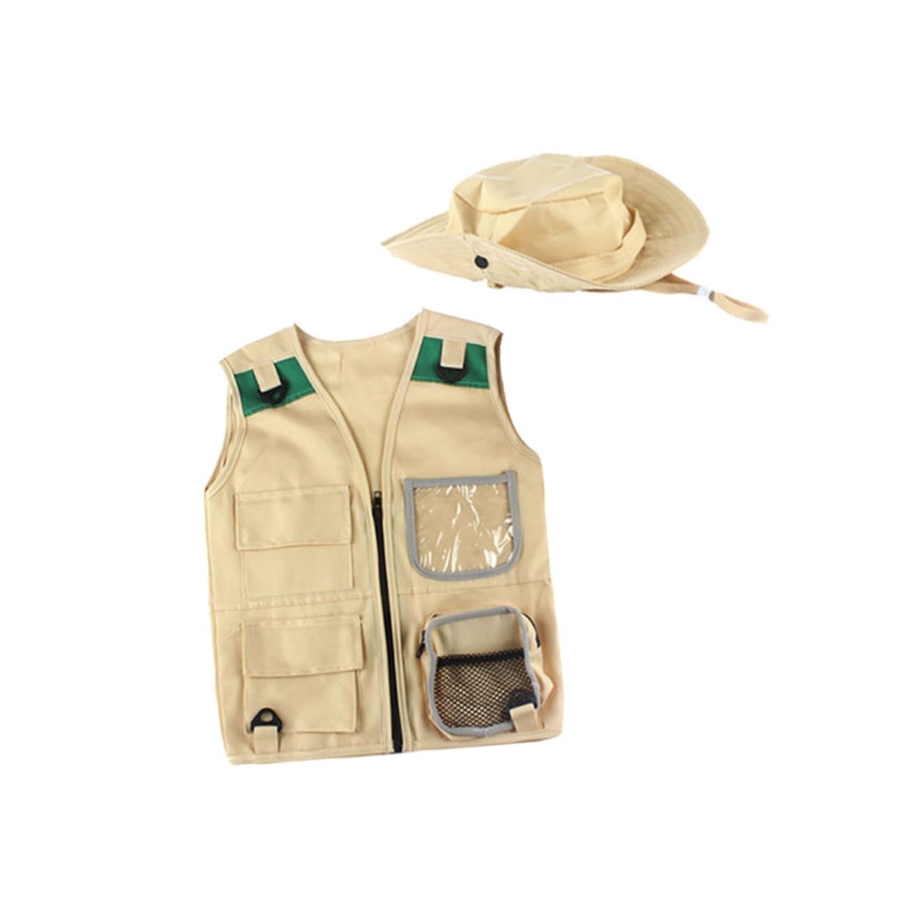 Amazon.com: BRIGHTFUFU 1Set Outdoor Explorer Kit Lightweight Vest and ...