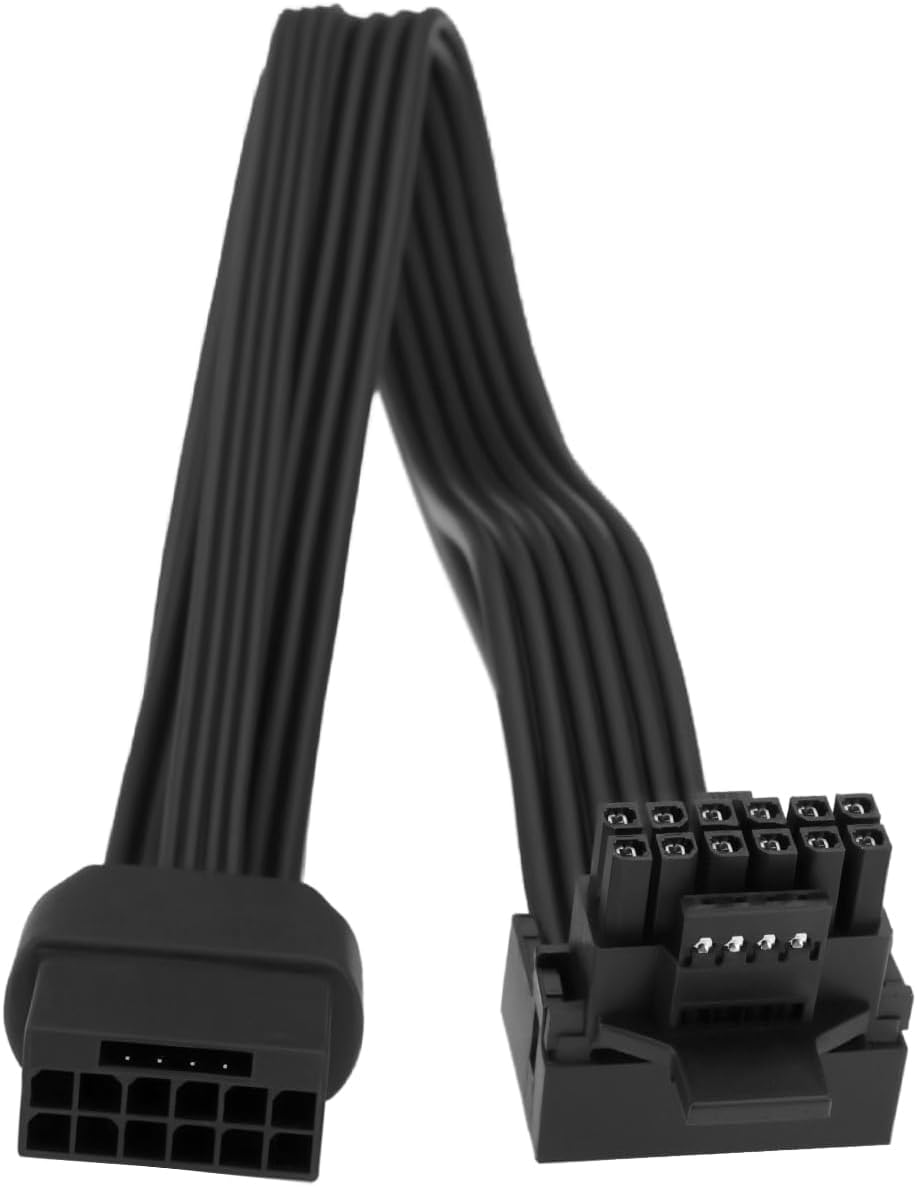 Amazon.com: YINETTECH 16 Pin 12+4 Male to Female PCI-E 5.0 Extension ...