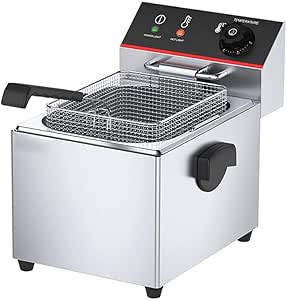 Fat Fryer Basket,Electric Deep Fryer Commercial Deep Fat Fryer ...