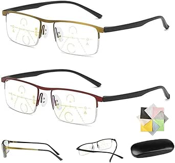 LONGTO Outfany Intellireaders, Titanium Progressive Far and Near Dual ...