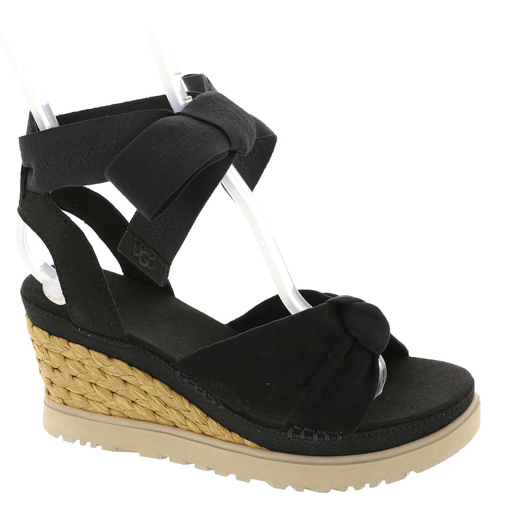Amazon.com | UGG Women's Ileana Wrap Espadrille Wedge Sandal ...