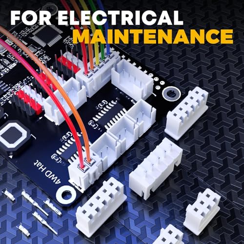 DxCRIMP JST Crimping Tool, Crimp Connectors, with 24 Types JST-XH 2.5mm ...