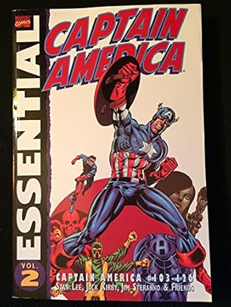 Amazon.com: Essential Captain America, Vol. 1 (Marvel Essentials ...