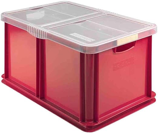 Heidrun Box Unibox mit Deckel 60X40X30 L60 Riordino E Lavendel : Amazon ...