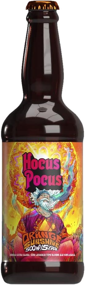 Hocus Pocus Cerveja Orange Sunshine American Blonde Ale 500Ml Garrafa ...
