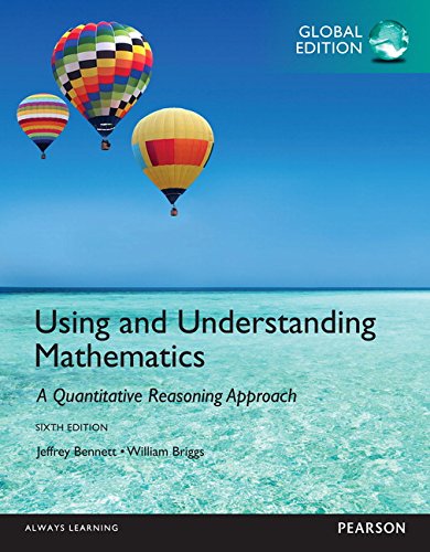 Buy Using and Understanding Mathematics: A Quantitative Reasoning ...