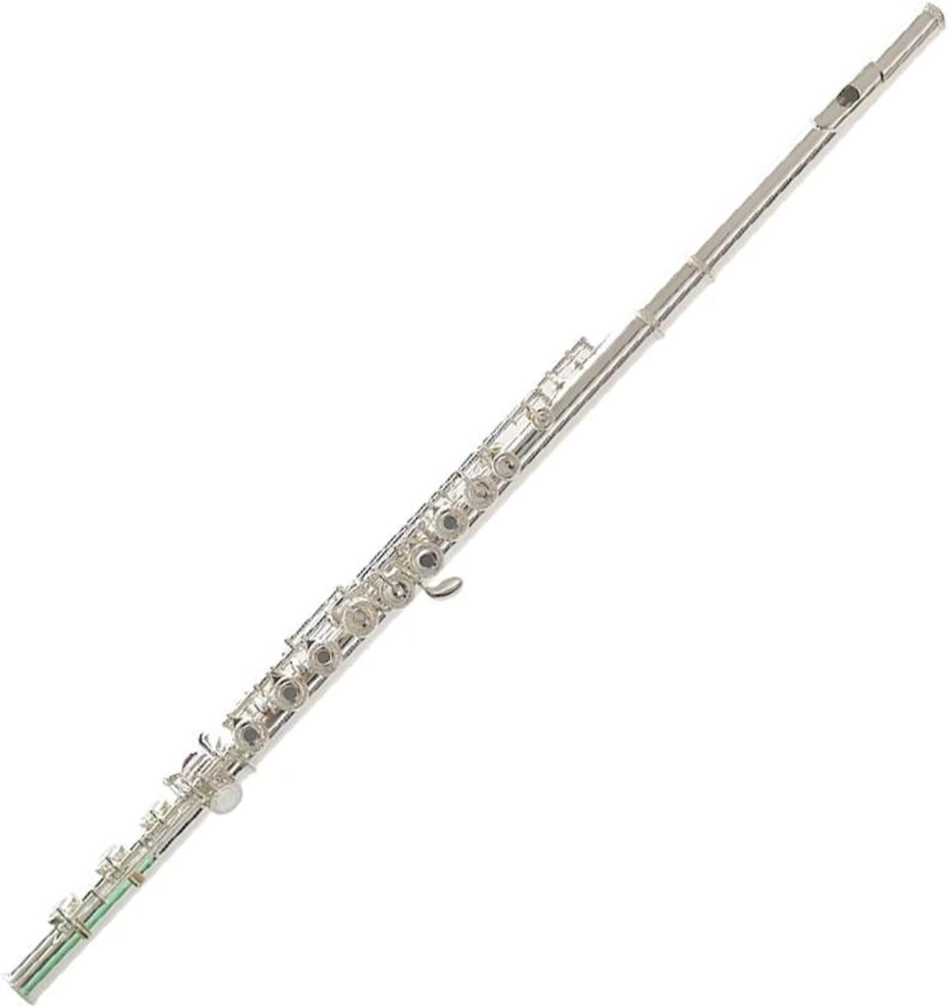 Amazon.co.jp: フルート フルート 楽器 17E-Key シルバー Cチューン オープン クローズ 常用フルート : 楽器・音響機器