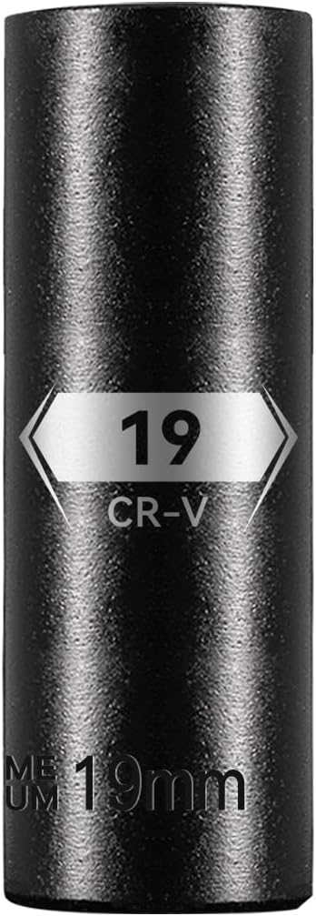 Amazon.com: Sunex 219m 1/2-Inch Drive 19-mm Impact Socket : Tools ...