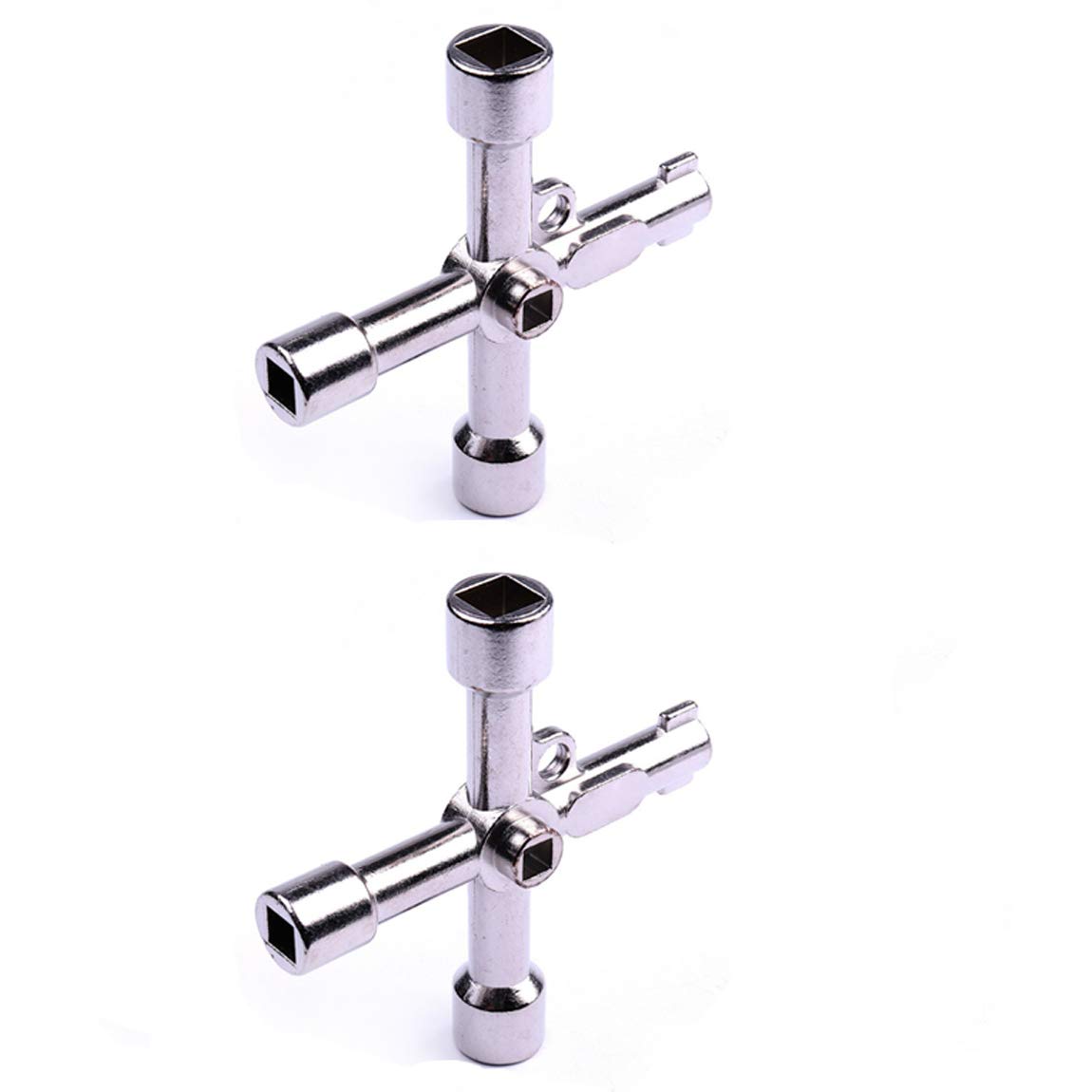 Key Cabinets 1PC 4-Way Utility Key - Stainless Steel Service Cabinet ...