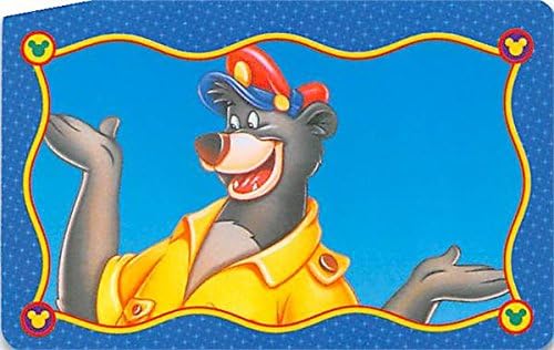 Baloo trading card Disney trivia game 1999#DETBL Talespin at Amazon's ...