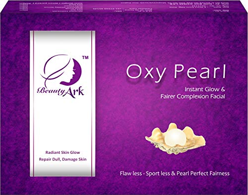 Beauty Ark Oxy Pearl Facial Kit For Luminous Skin & Fairer Complexion ...