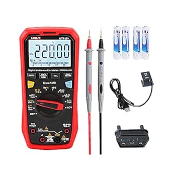 Amazon.com: UNI-T UT61E+ Multímetro Digital Pantalla Eléctrica ...