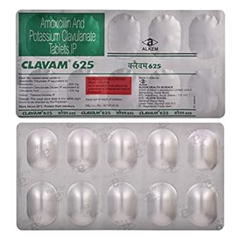 Clavam 625 - Strip of 10 Tablets : Amazon.in: Health & Personal Care