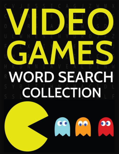 Video Games Word Search Collection: 100 Gaming Wordsearch Puzzles for ...